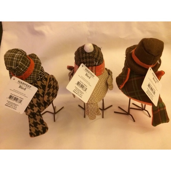 walmart | Holiday | 28 Thanksgiving Walmart Fall Fabric Birds Lot 3 ...